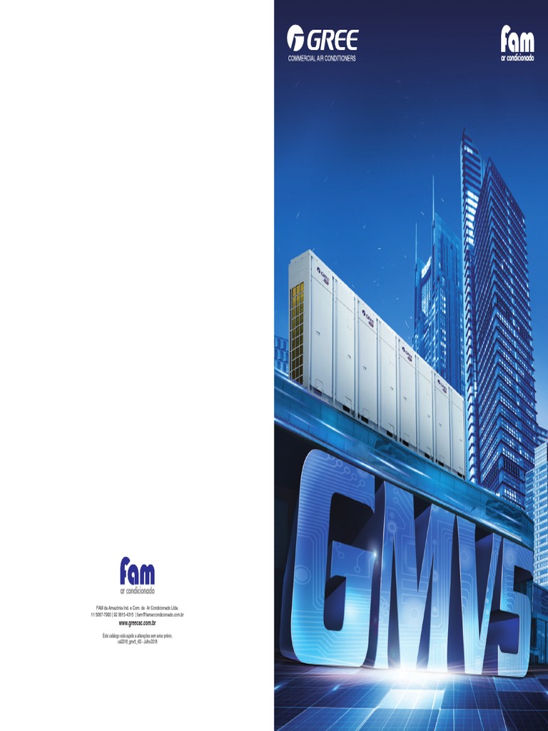 CAT. GMV5 2018-Compressed PDF | PDF | Ar condicionado