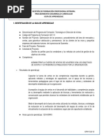 EA2 - Programa de Capacitación | PDF | Conocimiento | Información