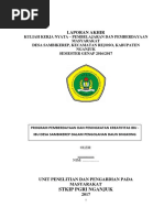 Matriks Rencana Program Kerja Dan Tahapannya | PDF