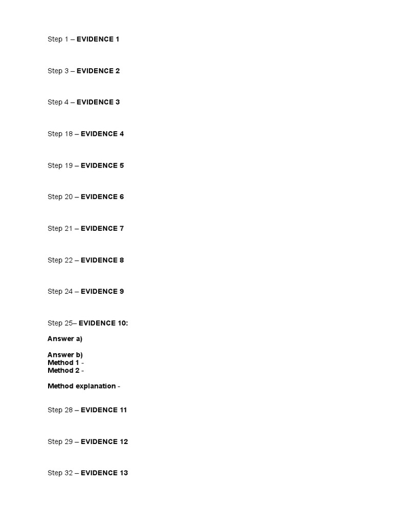 Answer A) Answer B) Method 1 - Method 2 - Method Explanation | PDF