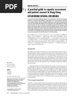 Appelbaum Criteria for Patient Capacity | PDF | Dementia | Medical ...