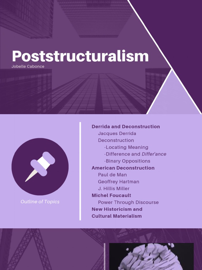 Deconstruction | Deconstruction | Jacques Derrida