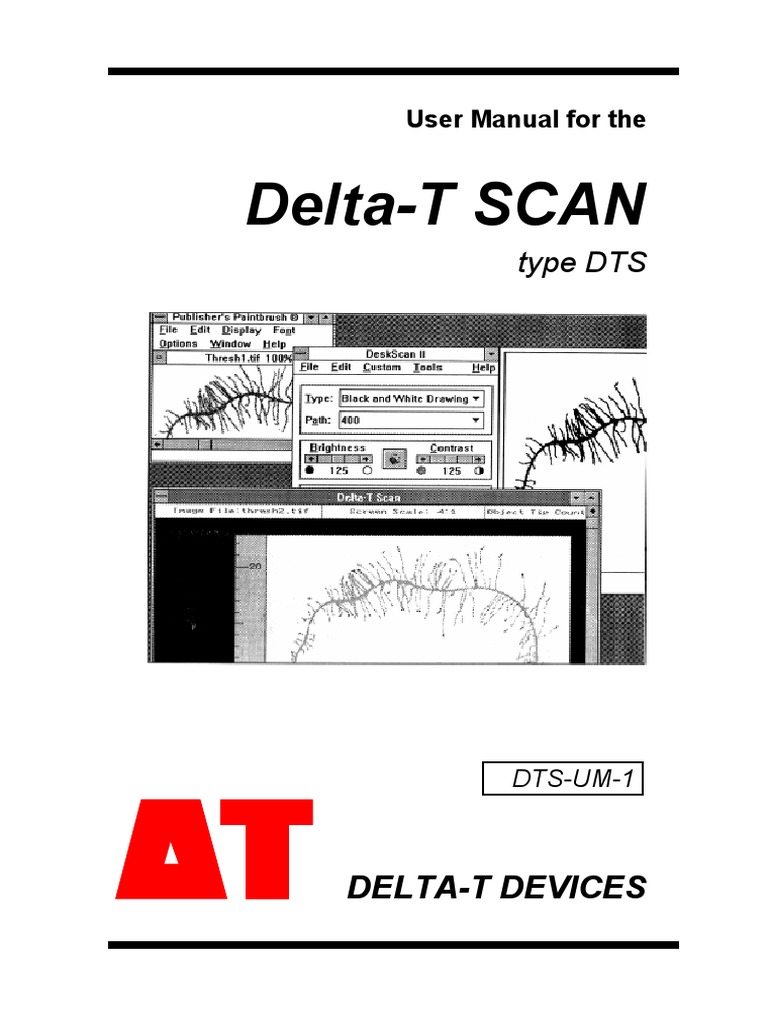 Delta-T Scan User Manual v1.0 PDF | PDF | Image Scanner | Computer File