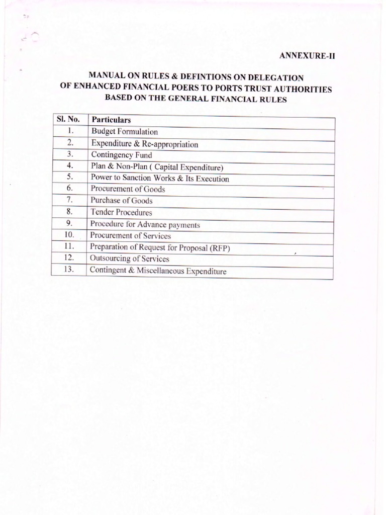 Delegation of Power | PDF | Expense | Procurement