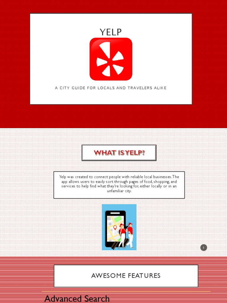 Yelp Presentation | PDF | Yelp | Mobile App