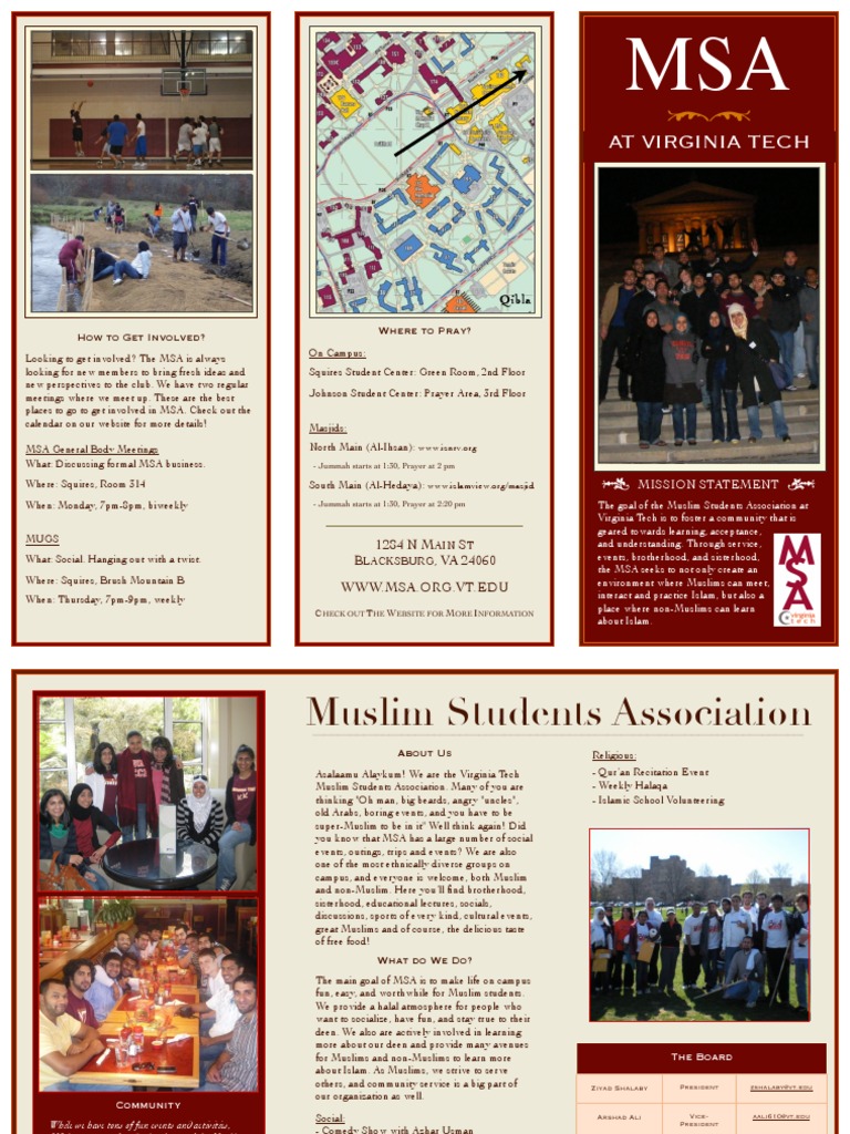 MSA Brochure | PDF | Religious Faiths | Monotheistic Religions
