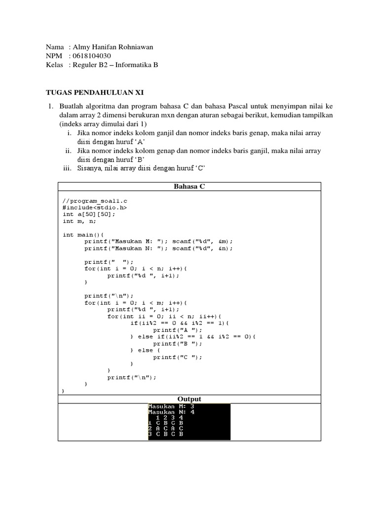 AlmyHanifanR TugasAlPro 11 Modul11 | PDF