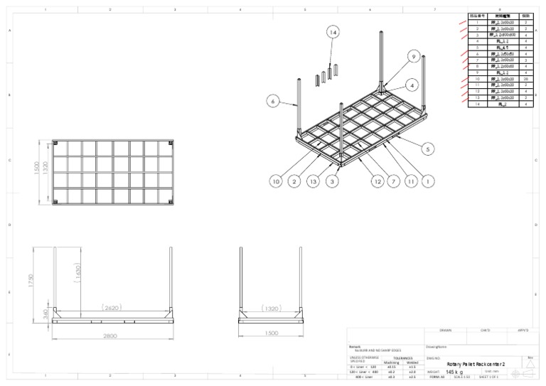 Rotary Pallet Rack Center | PDF | Industrial Processes | Metalworking