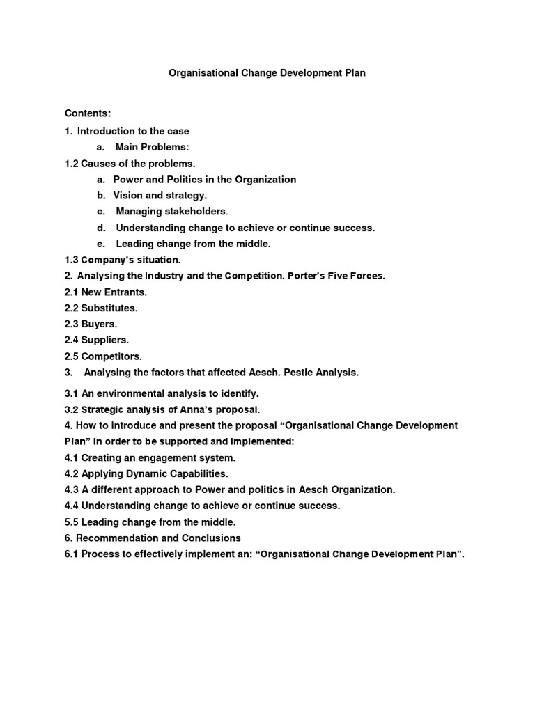 Leadership and Organizational Change | PDF | Human Resource Management ...