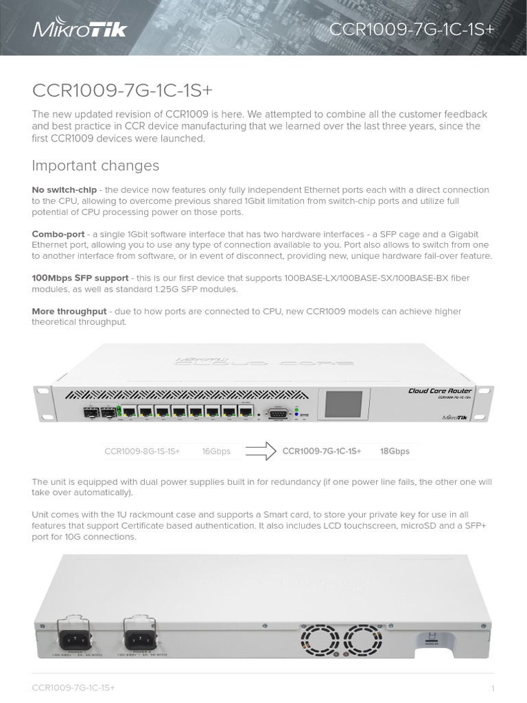 CCR1009 7G 1C 1splus 170313141507 | PDF | Usb | Secure Digital