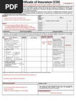 Acord 37 Statement of No Losses | PDF