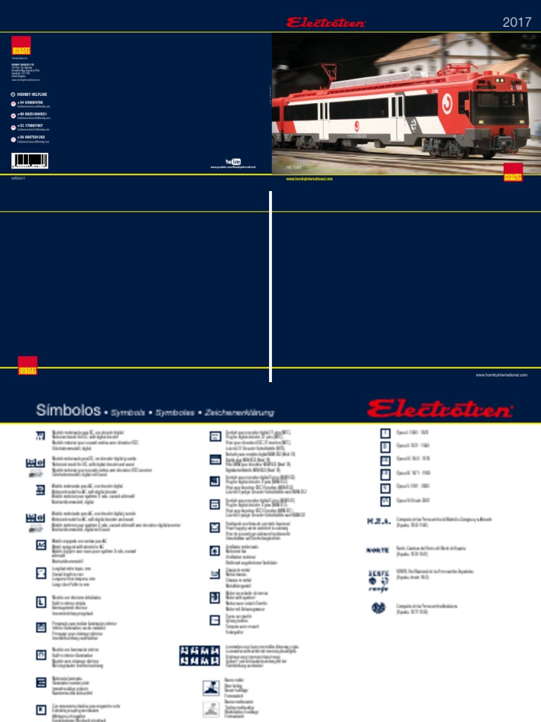 Catalogo Electrotren 2017 PDF | PDF | Locomotives | Transport