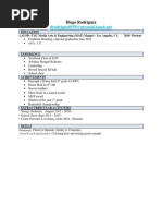 Fernando Ramirez - Resume | PDF