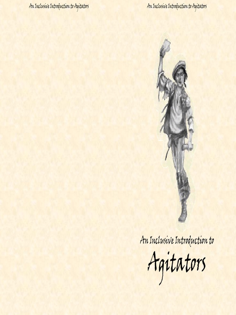 WFRP 2ed - An Inclusive Introduction To Agitators PDF | PDF | Books