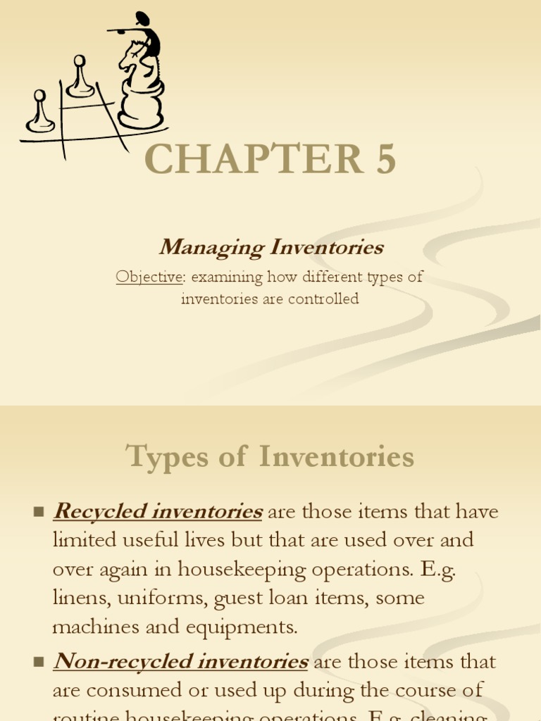 Inventory Control | PDF | Housekeeping | Inventory