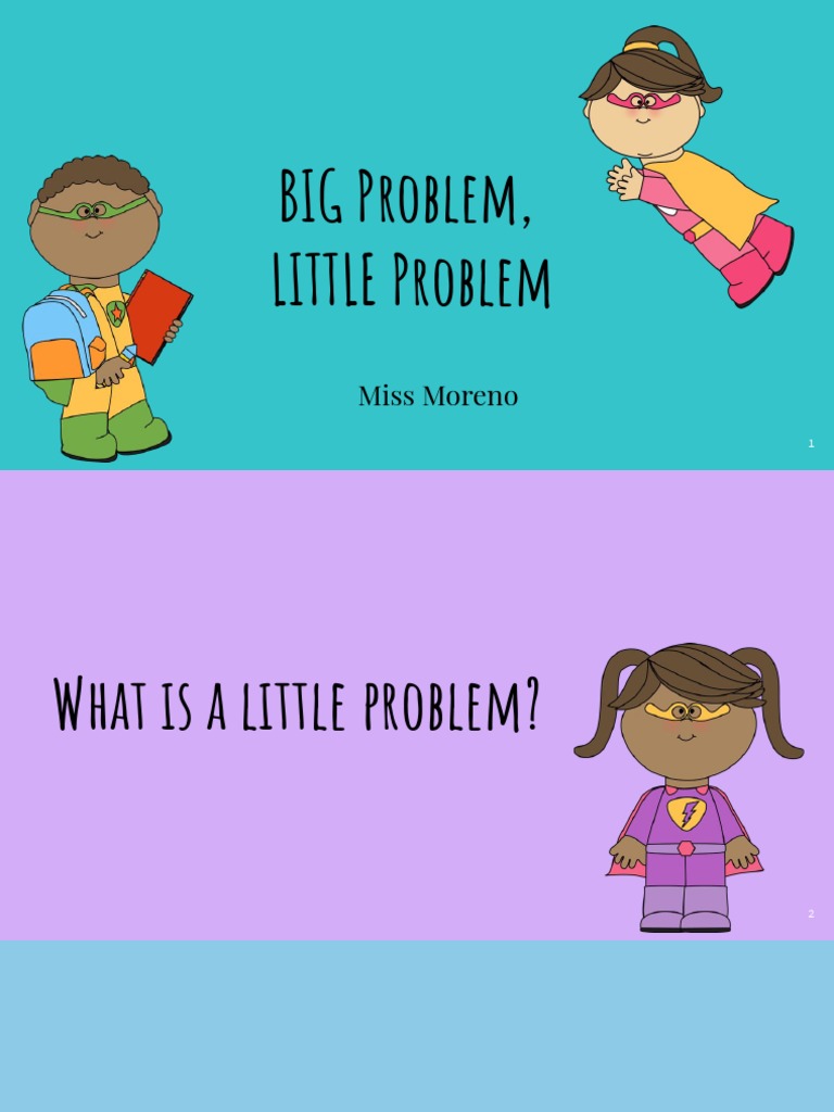 tk-1st Big Problem Little Problem | PDF