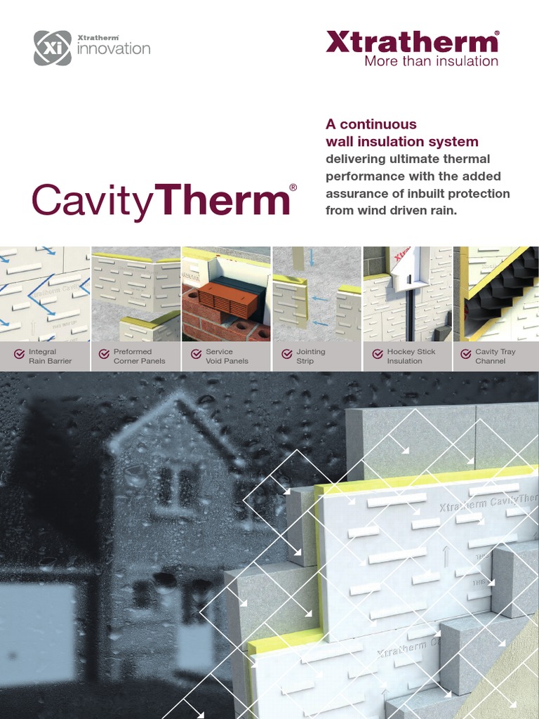 Xtratherm Cavitytherm Brochure UK Web | PDF | Building Insulation ...