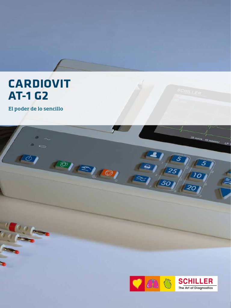 Cardiovit At-1 PDF | PDF | Cambio tecnológico | Electrocardiografia