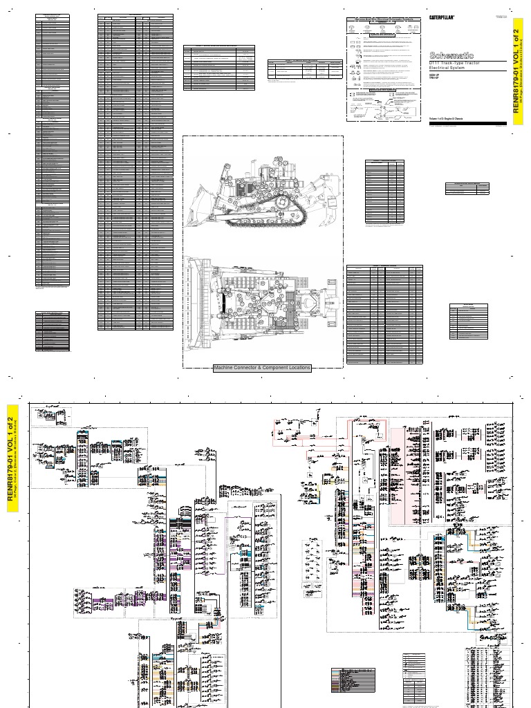 Diagráma Eléctrico D11T | PDF | Switch | Fuel Injection
