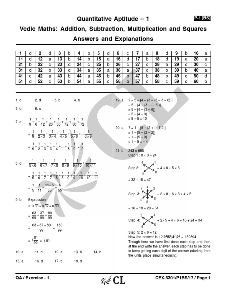 Quantitative Aptitude Exercises | PDF | Elementary Mathematics | Mathematical Objects