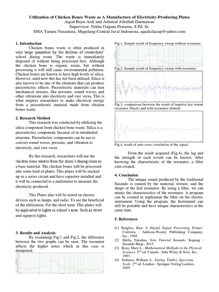 Abstract For LPB 2018 | PDF | Piezoelectricity | Filter (Signal Processing)