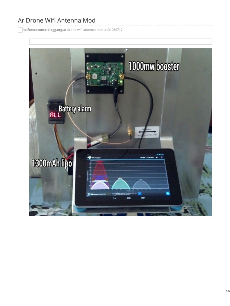 Ar Drone Wifi Antenna Mod | PDF | Video Games | Leisure