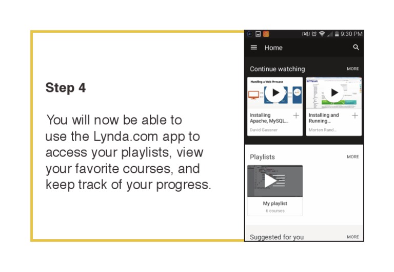 Using the Lynda.com App Effectively | PDF