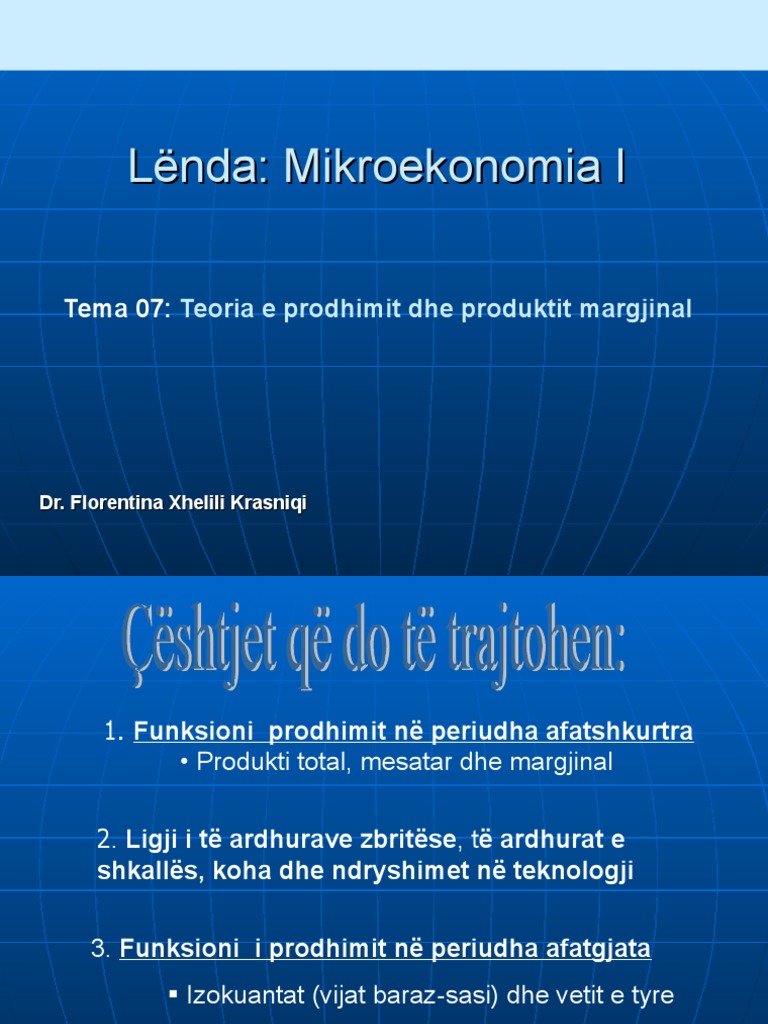 7. Inputet dhe Funksioni i prodhimit.ppt
