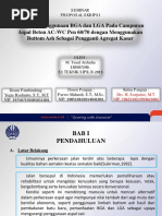 Perbedaan Laston AC-WC, AC-BC, AC-Base | PDF