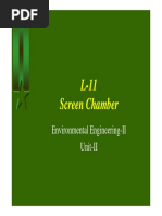 Bar Screen and Grit Chamber Design | PDF