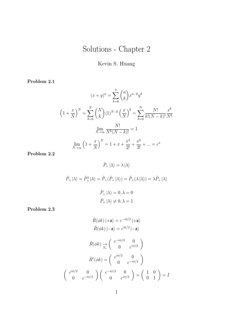 Chapter 2 E28093 Rotation of Basis States and Matrix Mechanics ...