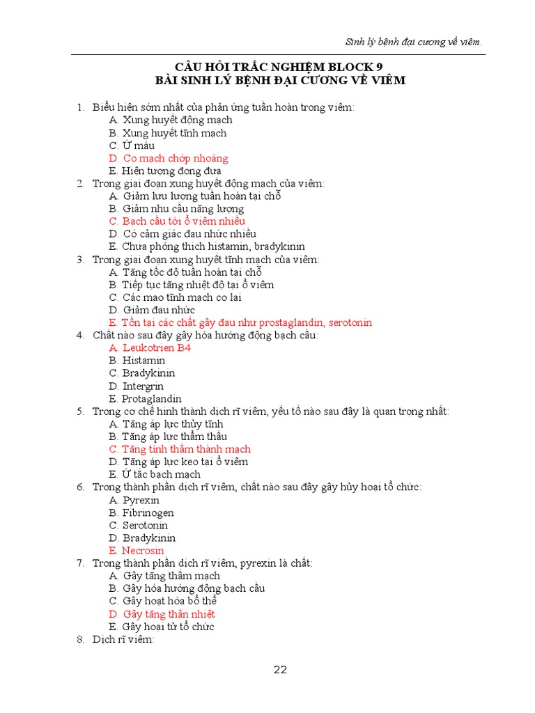 (123doc) - Trac-Nghiem-Sinh-Ly-Benh-Ve-Viem