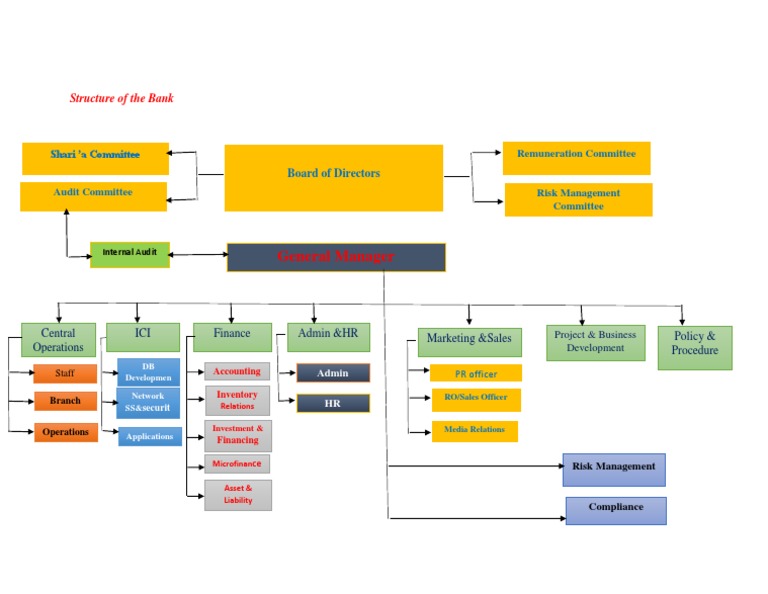 Bank Structure and Committee Overview | PDF