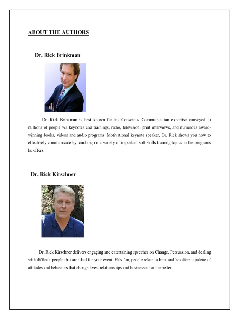 Dealing with Difficult People | PDF | Aggression | Communication