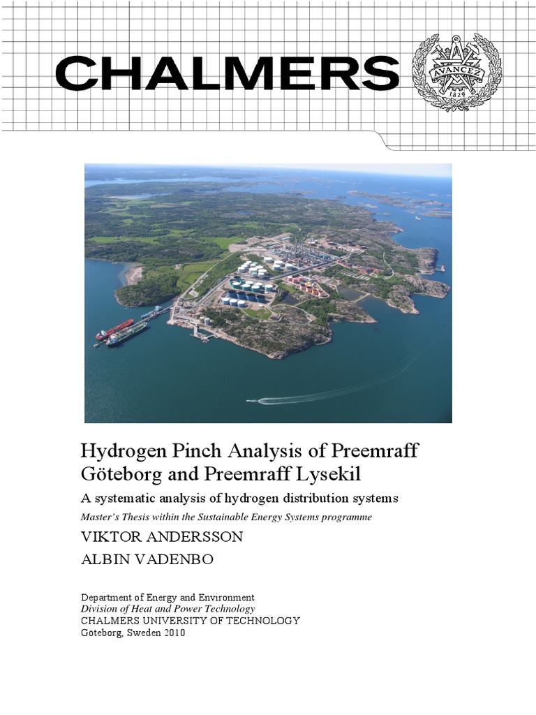Hydrogen Pinch Analysis of Preemraff Göteborg and Preemraff Lysekil ...