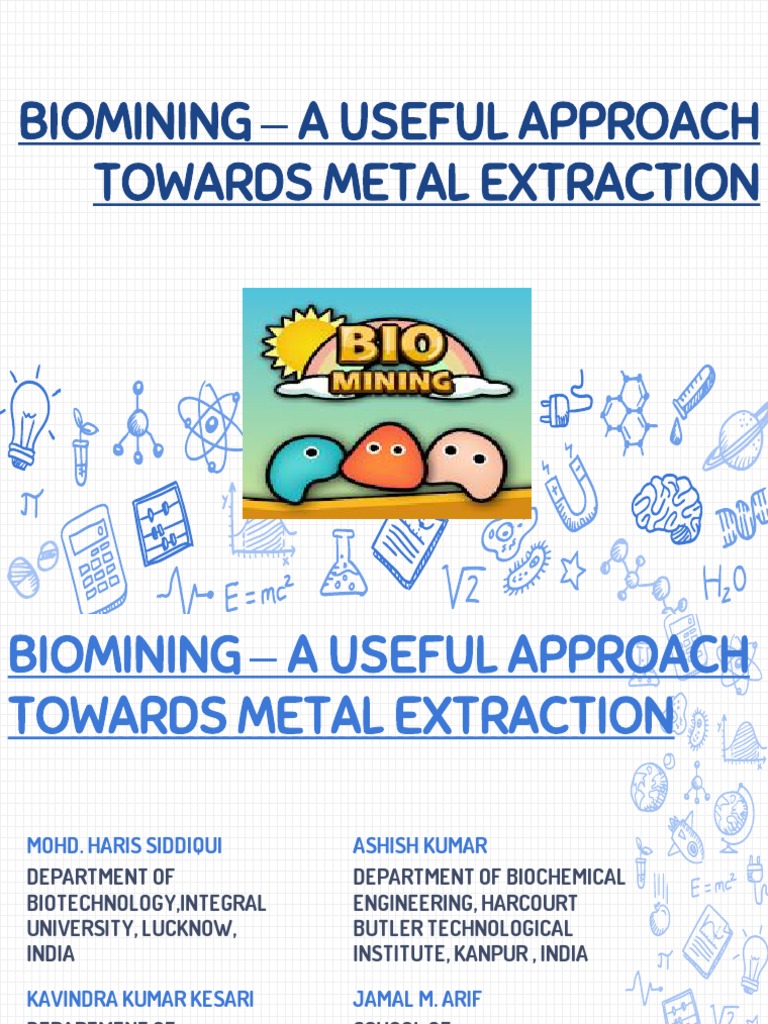 Biomining - A Useful Approach Towards Metal Extraction | PDF | Physical ...