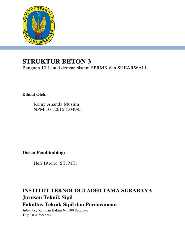 Laporan Sap SPRMK Fix | PDF
