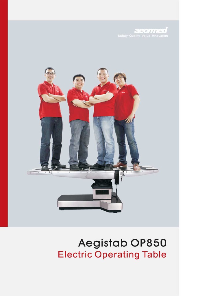 Operating Table Electric Aeonmed | PDF