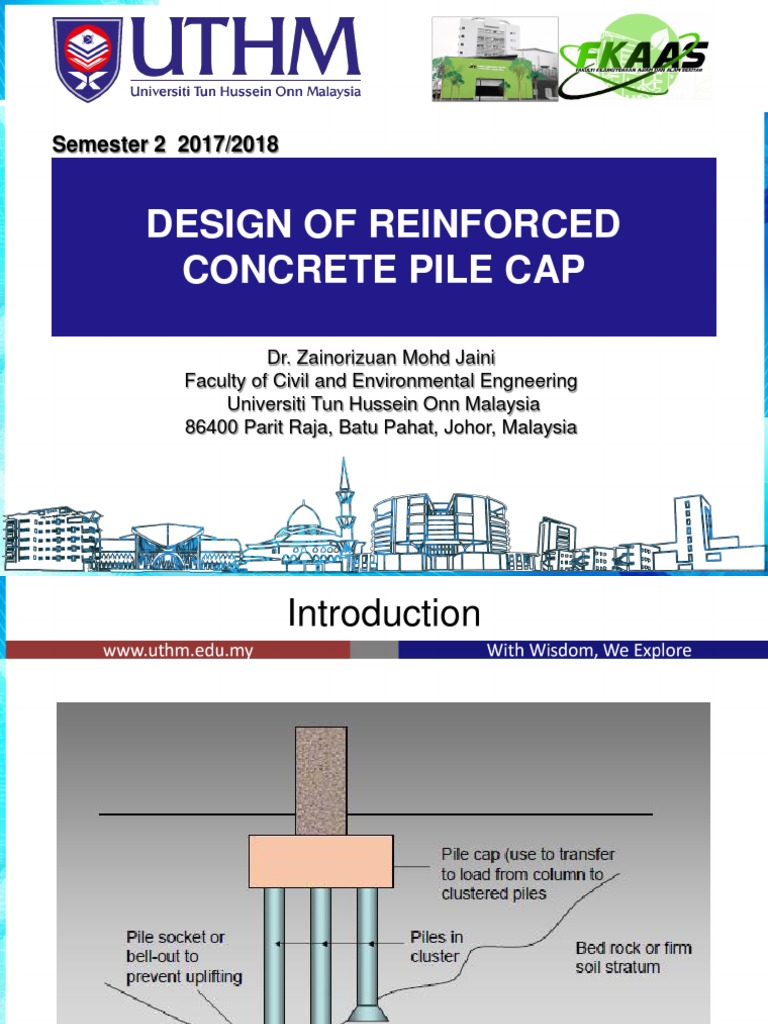 Pile Cap Reinforcement Design Guide | PDF | Deep Foundation | Beam ...