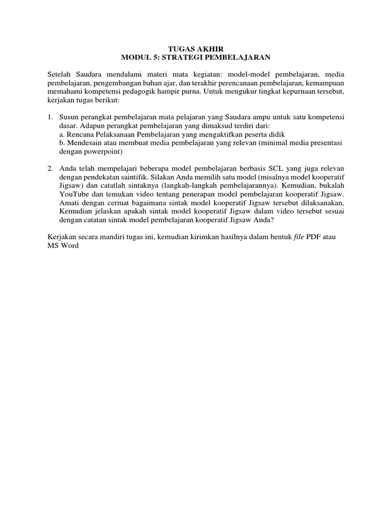 RPP, Bahan Ajar & Sintak PDF | PDF