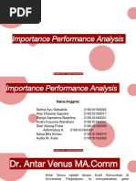 Metode Importance Performance Analysis (IPA) | PDF | Bisnis