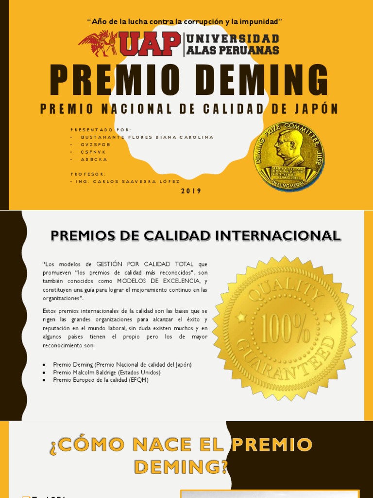 Premio Deming | Toyota | Calidad (comercial)