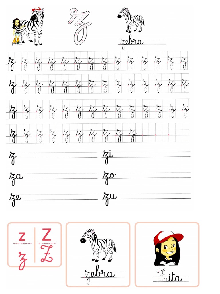 Letra z Grafismo