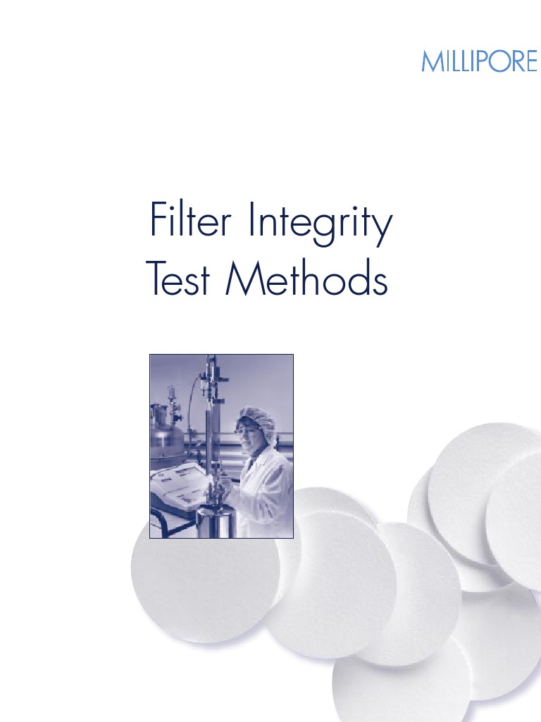 Millipore Filter Integrity Test Methods | PDF | Flow Measurement ...
