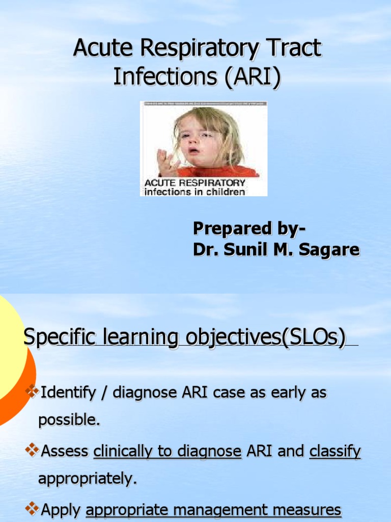 Acute Respiratory Infections | PDF | Pneumonia | Respiratory Diseases