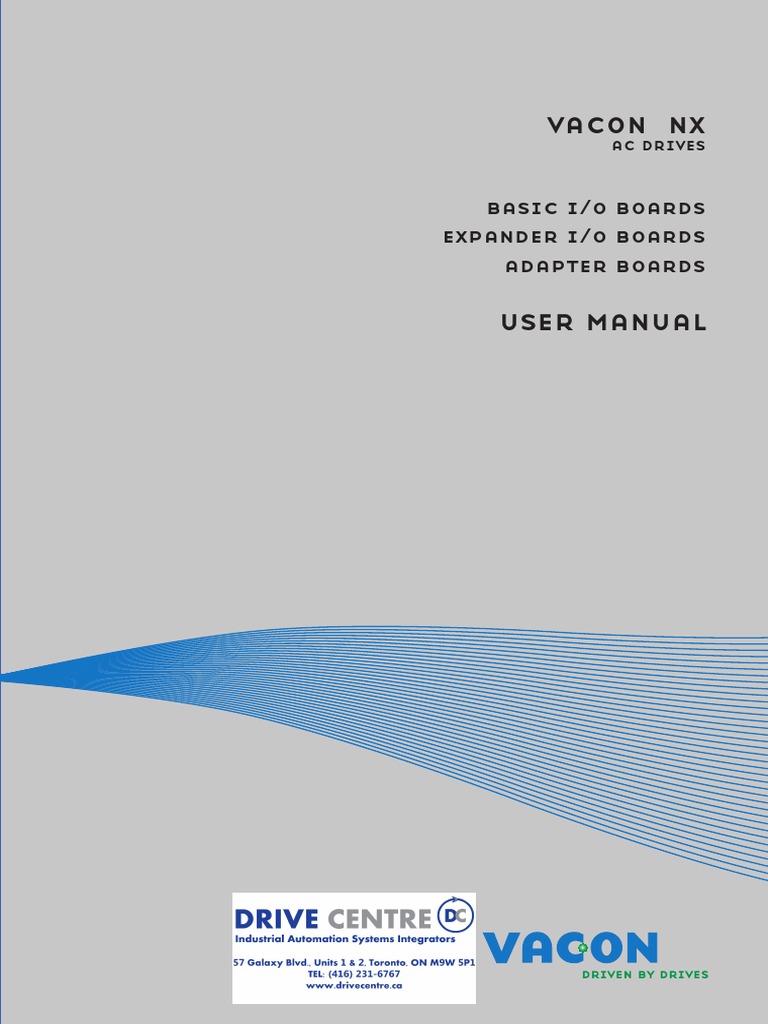 Vacon NX IO Boards User Manual DPD00884A UK PDF | PDF | Power Supply | Parameter (Computer ...