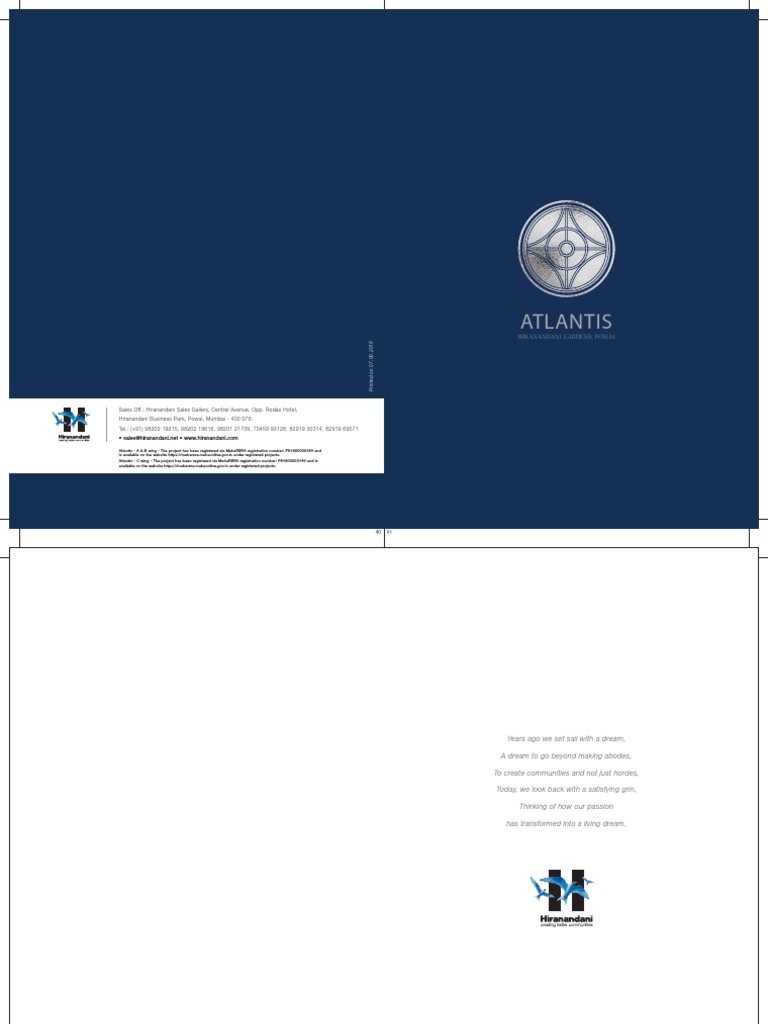 Atlantis Brochure PDF | PDF | Architectural Elements | Home