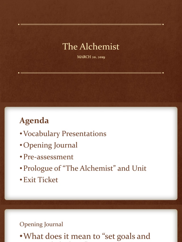 The Alchemist | PDF | Question | Alchemy