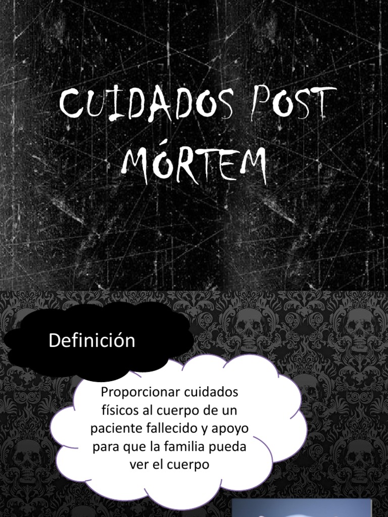 Cuidados Post Mórtem | PDF | Bienestar | Medicina