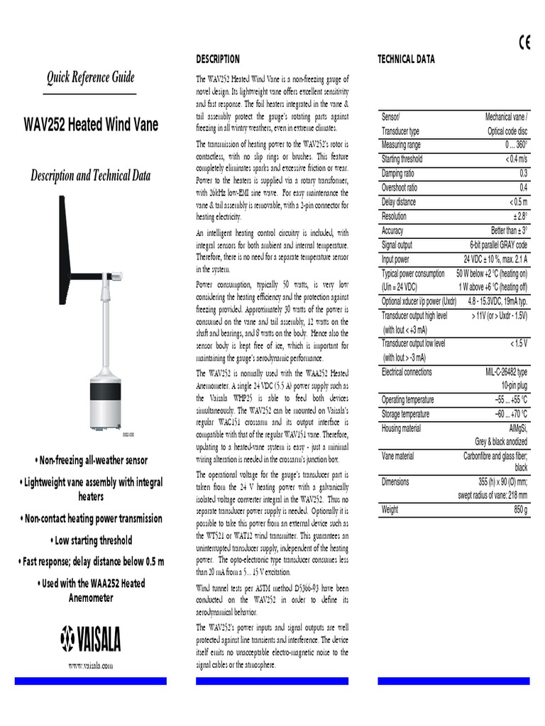 WAV252 Quick Reference Guide in English Part 1 | PDF | Power Supply ...